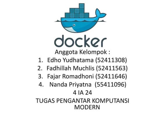 Docker Application Deployment Pptx