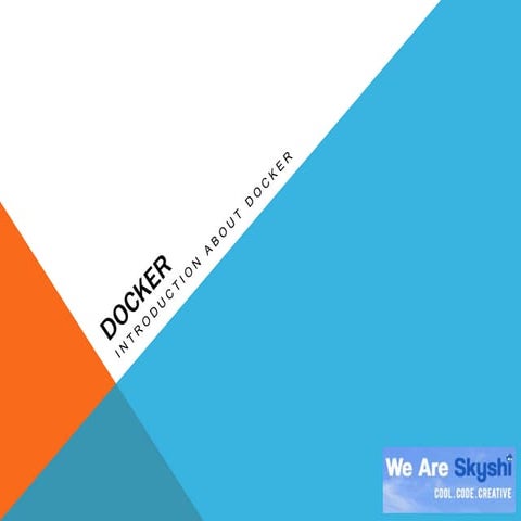 INTRO to Docker | PPT