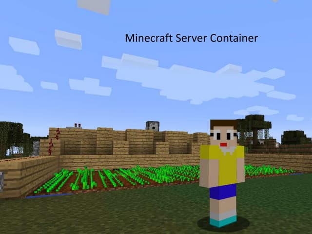 Minecraft Docker Ppt 3577