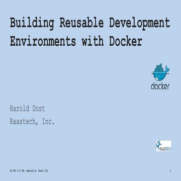 Building Reusable Development Environments With Docker Ppt 3576