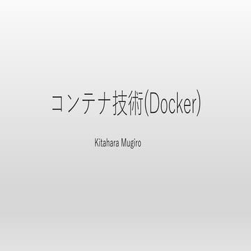 Developing inside a Container | PDF