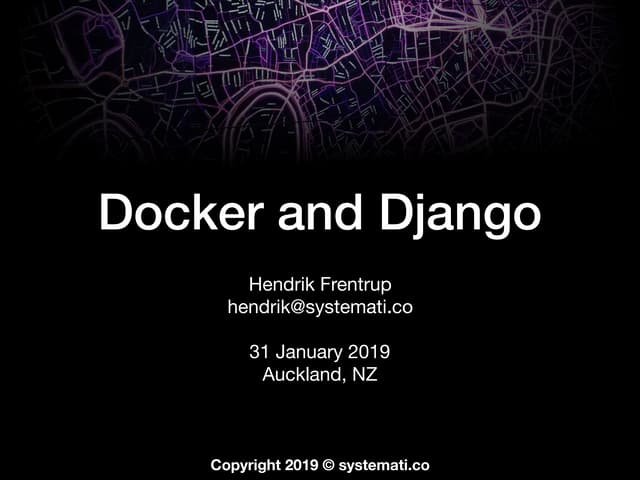 Dockerize A Django App Elegantly Ppt 9439