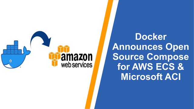 Docker Announces Open Source Compose For Aws Ecs And Microsoft Aci Ppt 2945
