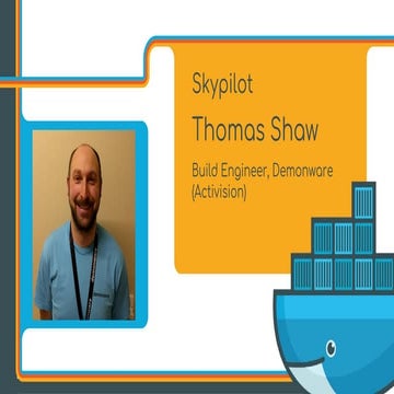 DockerCon2017 - Skypilot | PDF