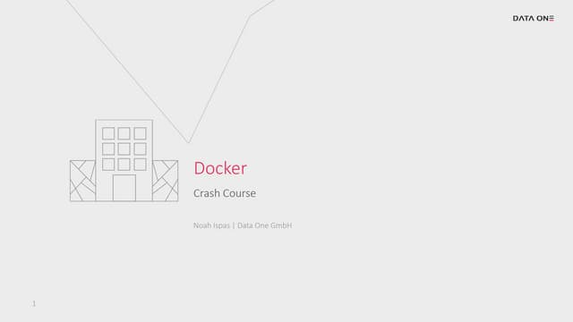 Docker Crash Course Ppt
