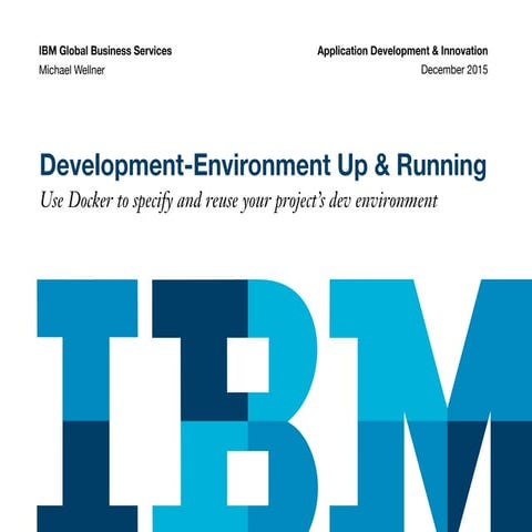 Development-Environment Up & Running with Docker | PPT