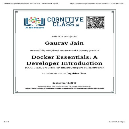 Docker Essentials Pdf Technology And Computing