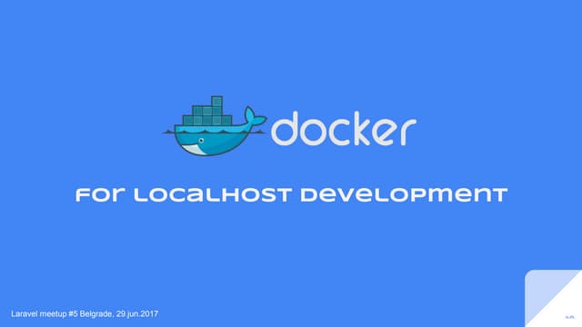 Docker For Localhost Development On Serbian Ppt