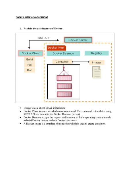 Docker Image Vs Docker Container Understanding The Difference Pdf