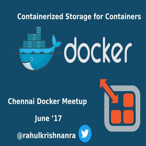 Docker Meetup Chennai Openebs Jiva Ppt