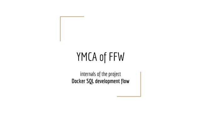Docker SQL Continuous Integration Flow | PPT Docker SQL Continuous Integration Flow | PPT