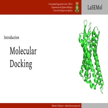 Docking molecular introduction | PPT