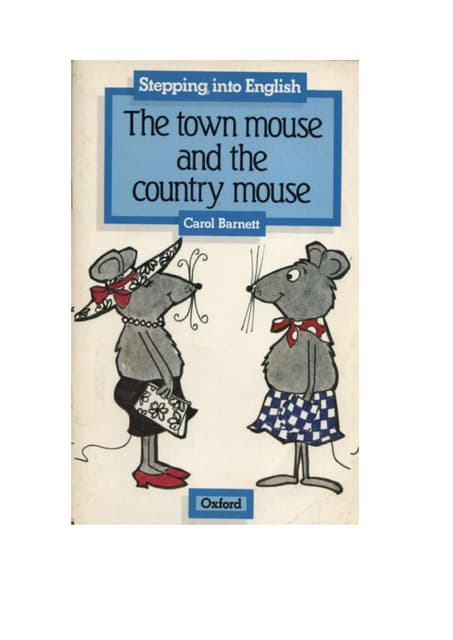 Intro - Town Mouse and Country Mouse | PPTX