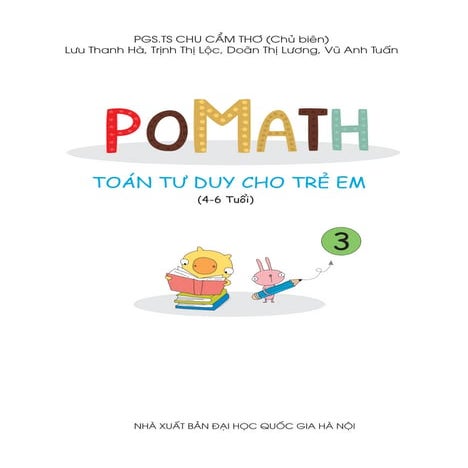 POMath Toán tư duy trẻ em 3 | PDF