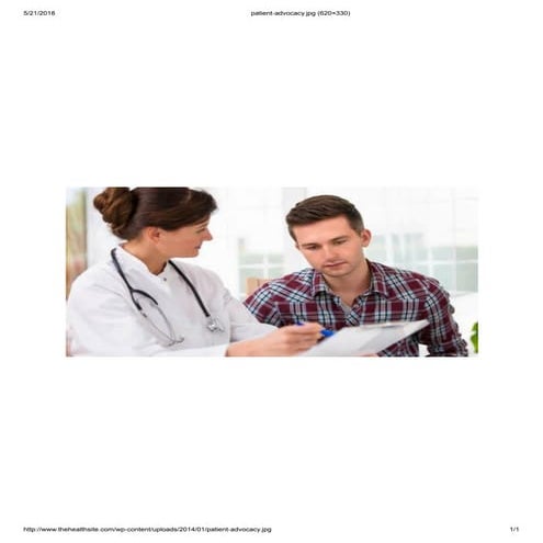 Doctor explaining diagnosis to patient | PDF