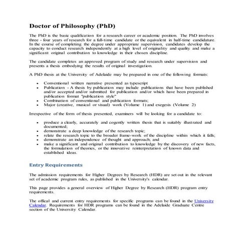 Doctor of philosophy updated 2015 | DOCX
