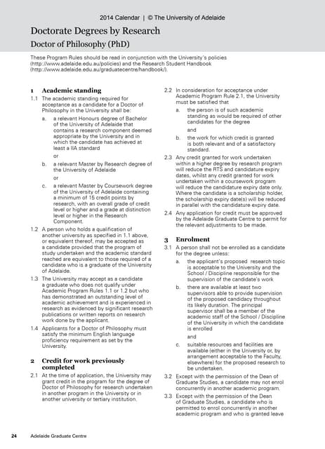 HEC PhD Policy and Quality FrameWork for Public and Private ...