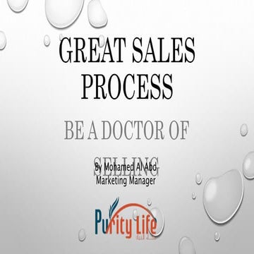 Doctor of selling | PPTX