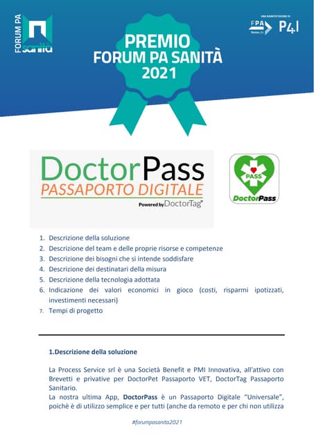 My Meal Hospital - ForumPA2016 | PPT