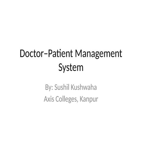 Doctor_Patient_Management_System_PPT.pptx