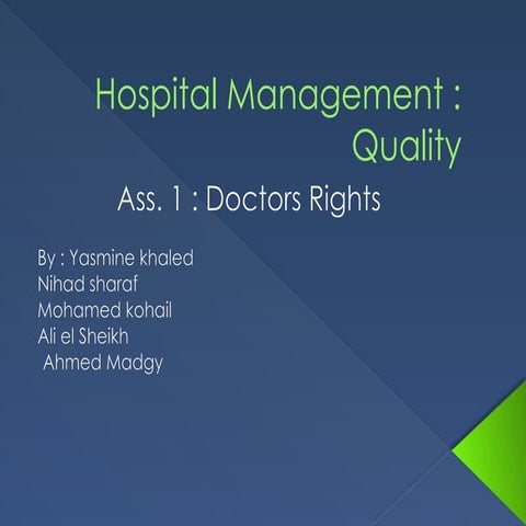 doctor rights - patient right in quality theory .pptx