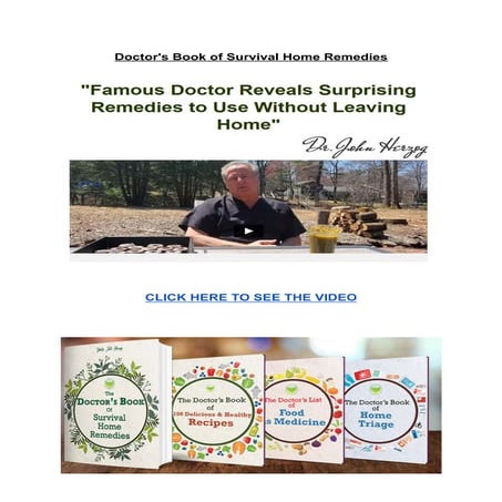 Doctor's Book of Survival Home Remedies | PDF