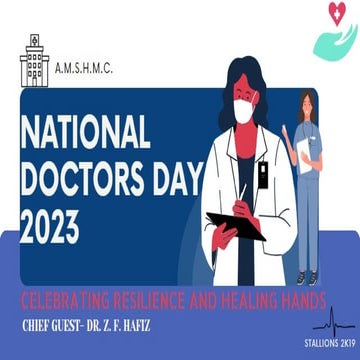 DOCTORS DAY CELEBRATIONS- 1ST JULY .pptx