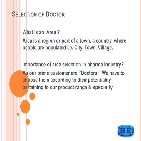 Doctor selection criteria | PPTX