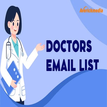 Doctors email list | PPT
