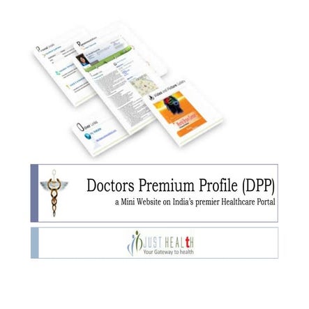 Doctors premium profile is a Mini Website on India’s premier Healthcare ...