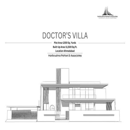 Doctor's Villa Design in Ahmedabad by Harikrushna Pattani & Associates ...
