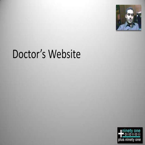 Doctors Website | PPT