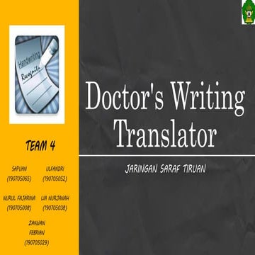 Doctor's Writing Translator.pptx