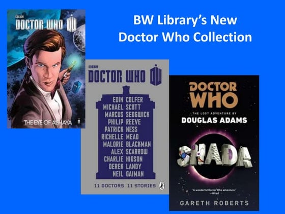 October BW Library Display | PPTX