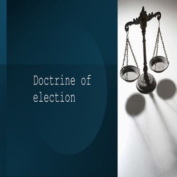 Doctrine of Election - Property Law.pptx