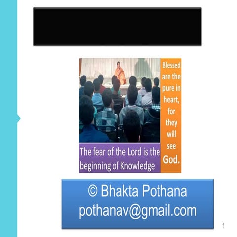 Doctrine of holy spirit | PPT