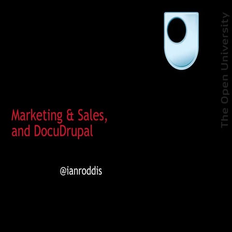 Docu Drupal M&S Jan2010 | PPT | Desktop Publishing | Computer Software ...