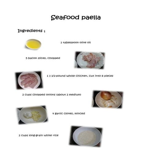 PAELLA | PDF
