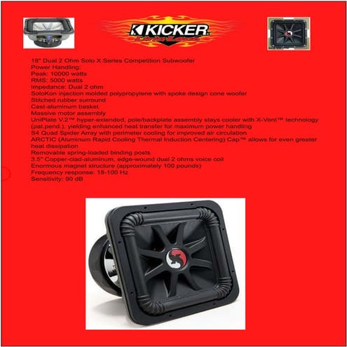 Kicker solo 18 | PPTX