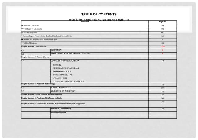 A Project on Axis Bank | PDF