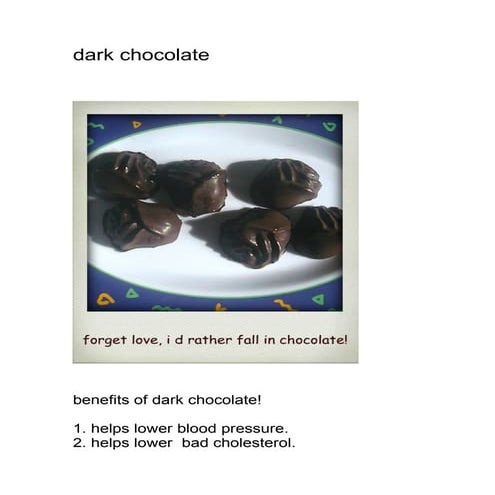 dark chocolate | RTF