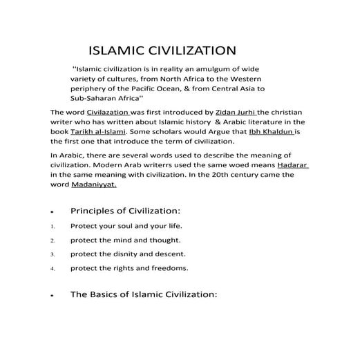 Engineering in Islamic Civilization | PDF