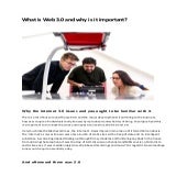 What is Web 3.0 and why is it important? | PDF