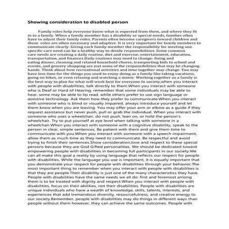 Effective Interaction: Communicating With and About People with ...