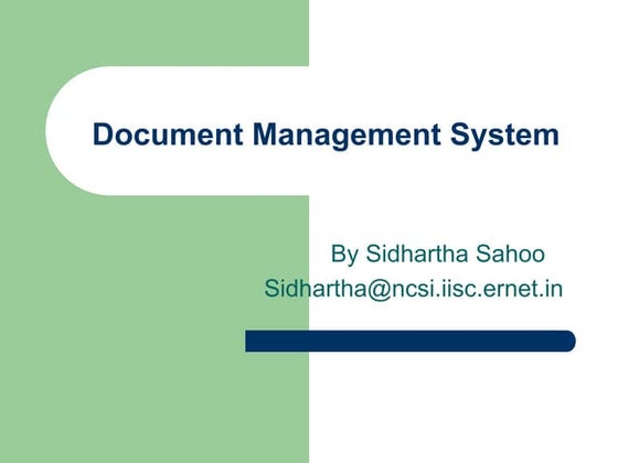 Document management system | PPT