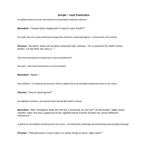 Scrooge's Capital Ambition | PPT