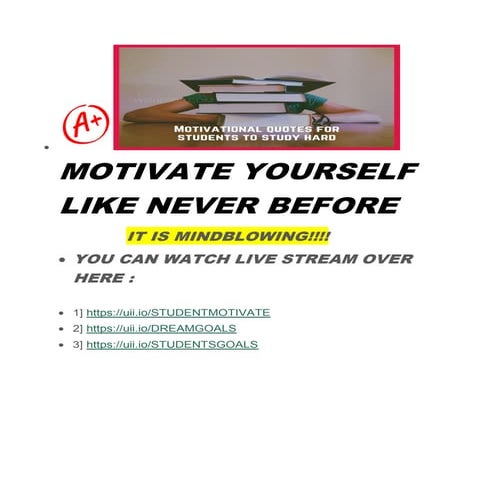 MOTIVATIONAL | PDF