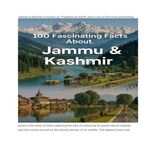 Jammu and Kashmir Important SSC Question Bank-All topics | PDF