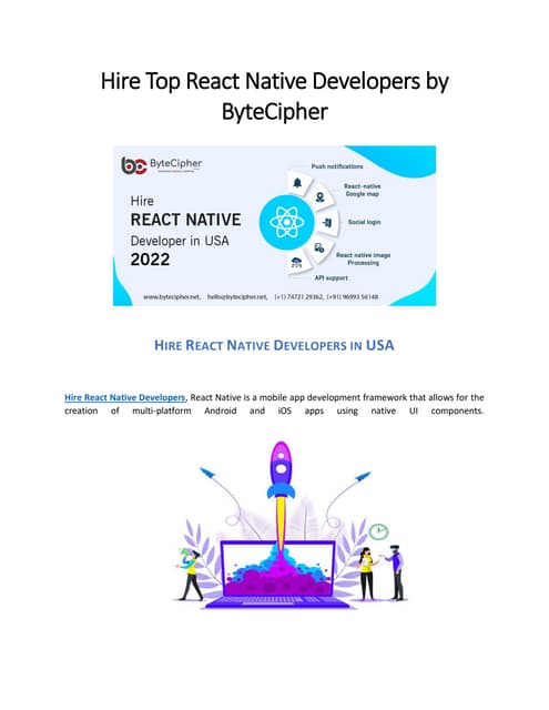 Hire React Native Developers Usa Pdf 5360
