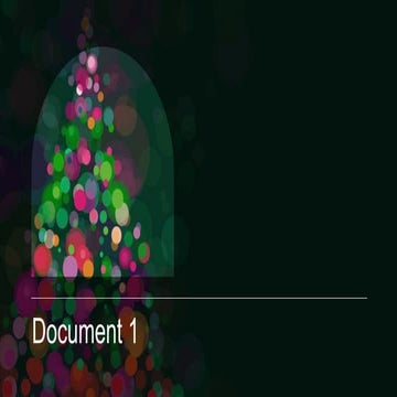 Document design for presentation in class | PPT